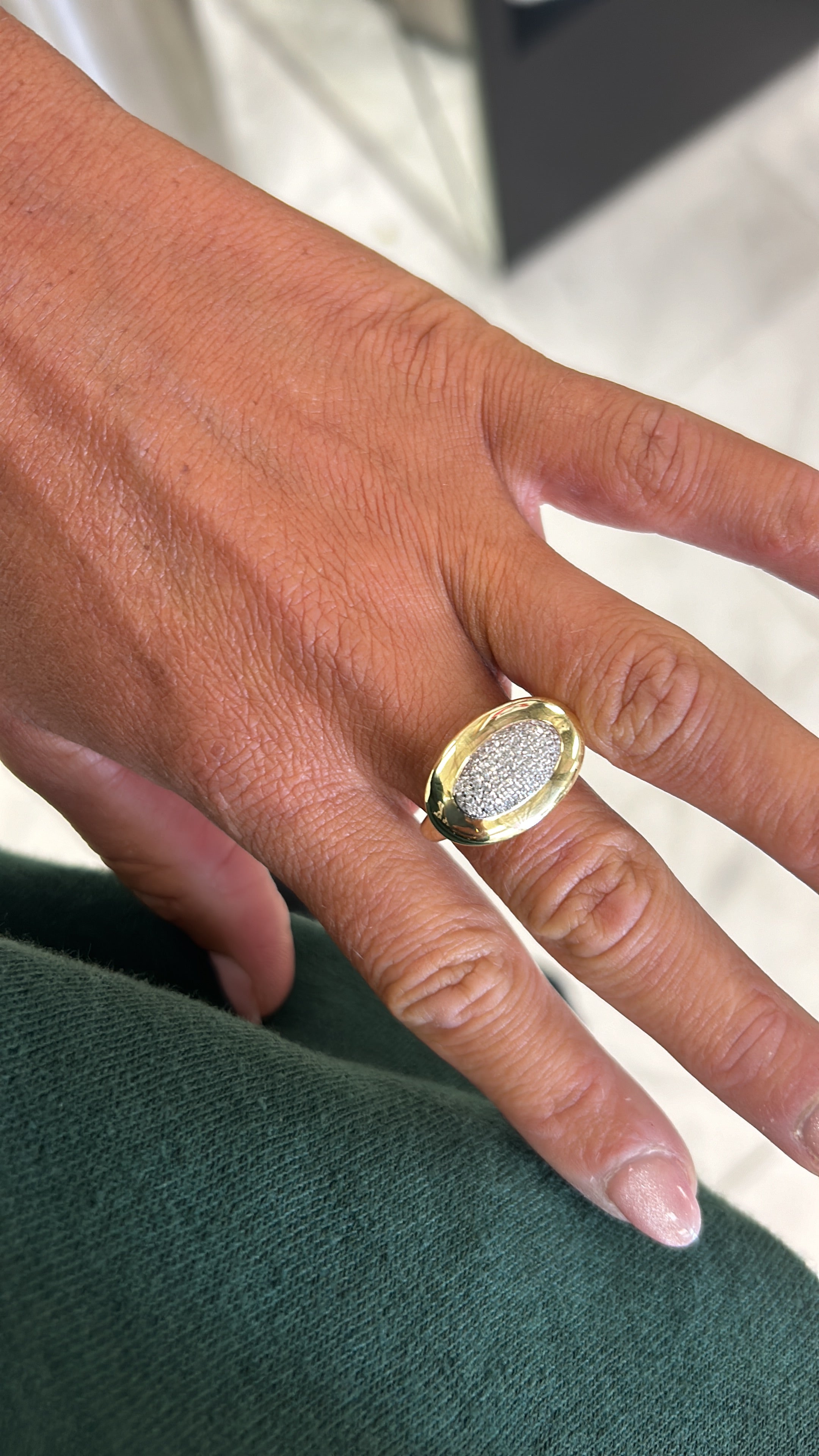 Rosa Statement Ring – Topaz & Ruby